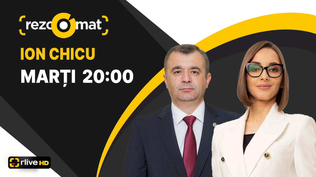 RLIVE! Ex-premierul Ion Chicu este invitatul emisiunii Rezoomat! - RLive.md