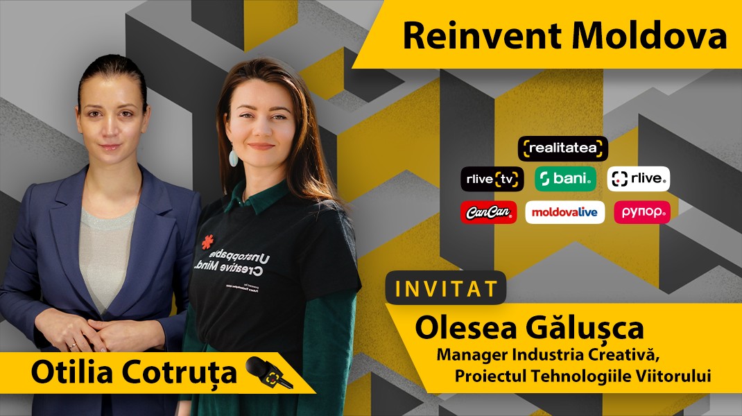 RLIVE! Reinvent Moldova - Olesea Galusca Episod 1 - RLive.md