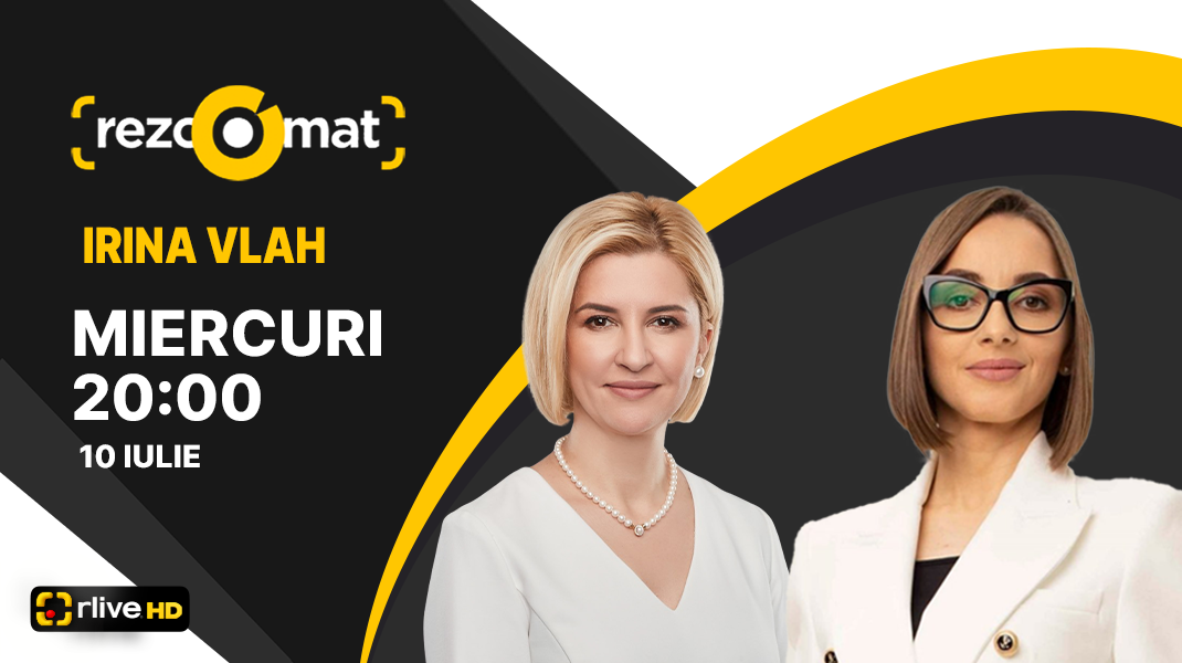 RLIVE! Președinta Platformei Moldova, Irina Vlah – invitata emisiunii Rezoomat! - RLive.md