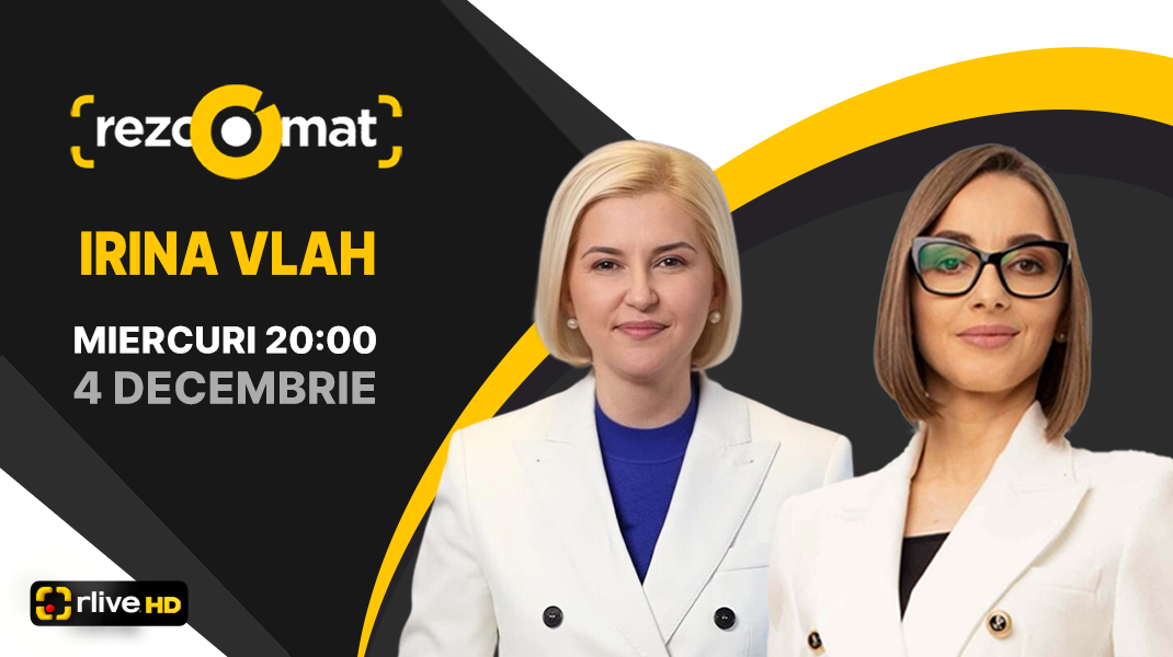 RLIVE! Președinta Platformei Moldova, Irina Vlah – invitata emisiunii ...