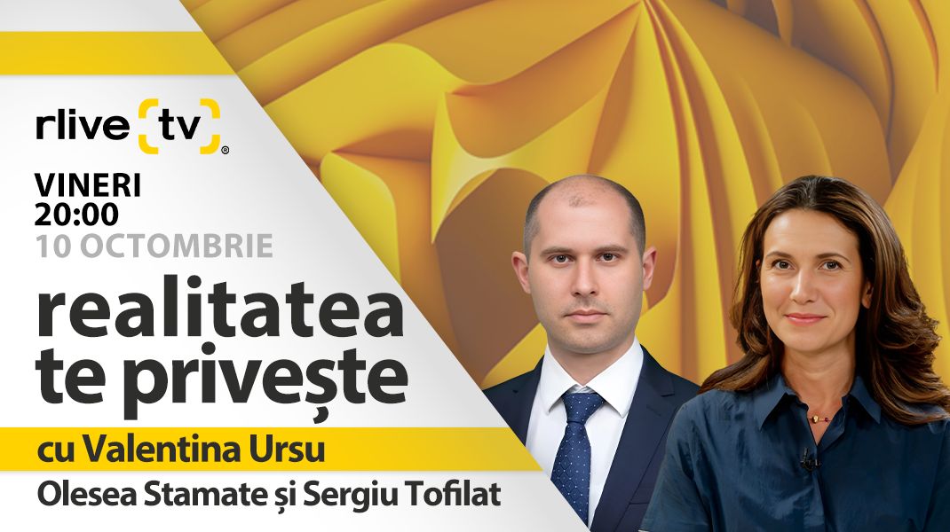 RLIVE! Olesea Stamate și Sergiu Tofilat, invitați la ”Realitatea te ...